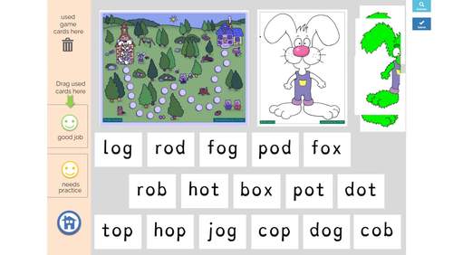 "Rabbit Foo Foo" - Fry High-Frequency by Orton-Gillingham Troll Games