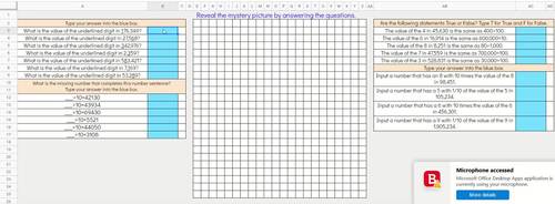 Digital Math Pixel Art | Mystery Picture 4th Grade Place Value Distance ...