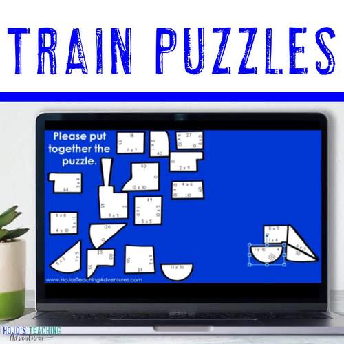 MULTIPLICATION Train Activity | FUN Polar Express Math Day Craft Game ...