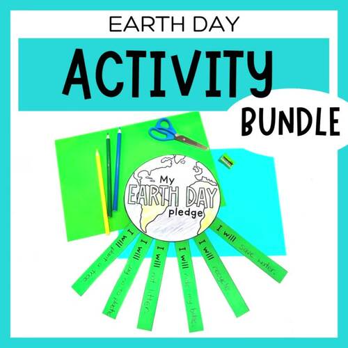 Earth Day Activity Bundle by Little Learner Hub | TPT