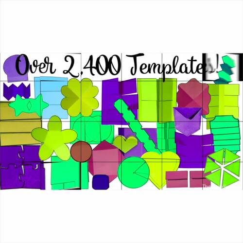 Interactive Notebook Template Graphic Organizer Clipart Commercial Use ...