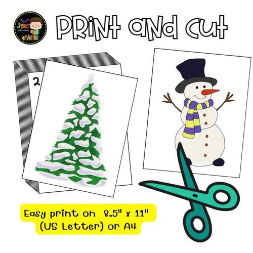 Winter Chill Bulletin Board Kit Easy Seasonal Classroom Door Decor Editable