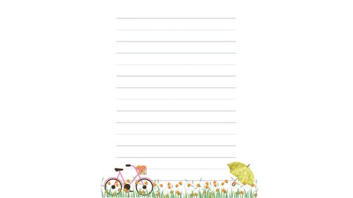 Spring Paper Pack, Handwriting Paper, Journaling Paper, Letter Writing ...