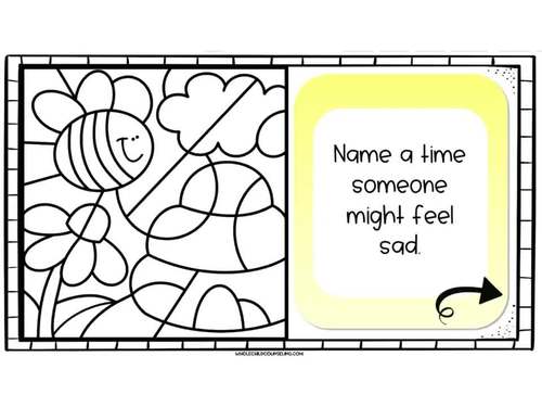 Color by Code: BUMBLEBEE Spring Feelings Identification Digital + Printable