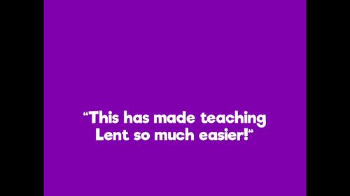 Religious Days of Easter and Lent No Prep Holy Week Easter Story Bundle
