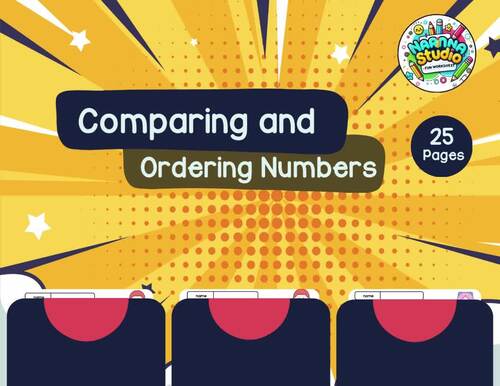 Comparing and Ordering numbers least to greatest - Numbers to 100 Cut ...