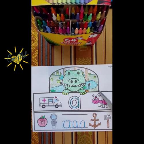 Alphabet Crowns / Hats: Lowercase letters (31 crowns) by Car-Mel Learning