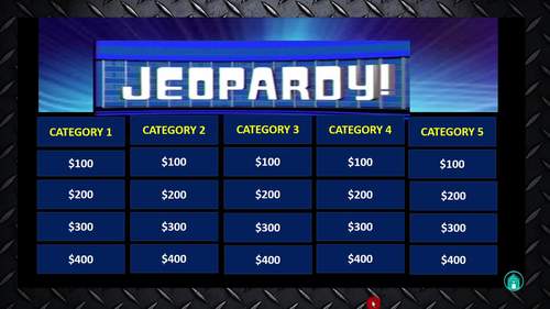 Jeopardy Game Template by TeachDEZway | TPT
