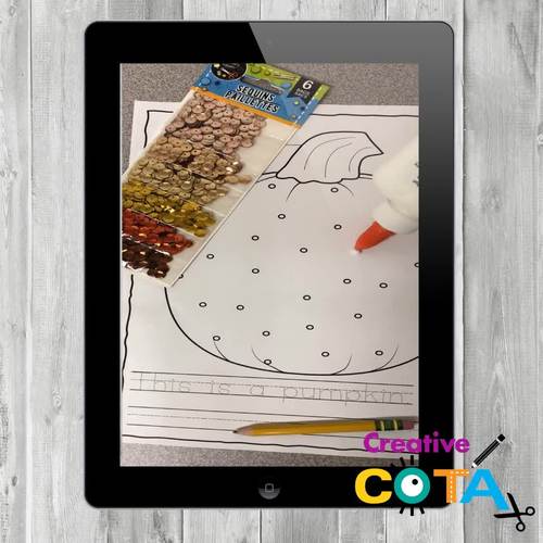 Q Tip Dot Painting PreK Preschool Kindergarten Crafts Coloring Fine ...