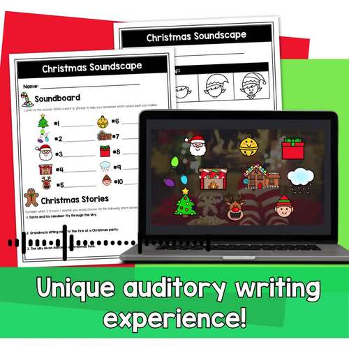 Christmas Soundscape for Creative Writing & Music Expression + Directed ...