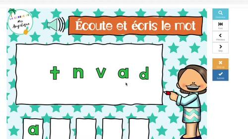 French Sight Words BOOM CARDS Mots fréquents | LIST 4 SET 3 | TPT
