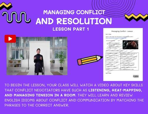 BigKid SEL Social Skills: Managing Conflict and Resolution Lesson ...