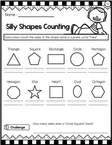 April Fools Day Math 1st - 2nd Grade: 20 Silly Prank Worksheets & Word ...