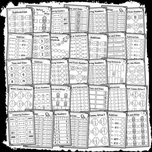 Addition, Subtraction, Place Value, Comparing Numbers and More (Up to 20)