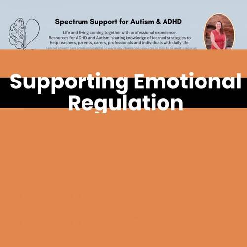 Teacher Guide Emotional Regulation Thermometer Autism Helper Support ...