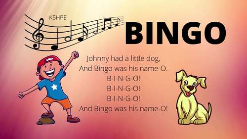 Music: BINGO, Vocal Music Education, Choir by K5 Hidden Peak Education