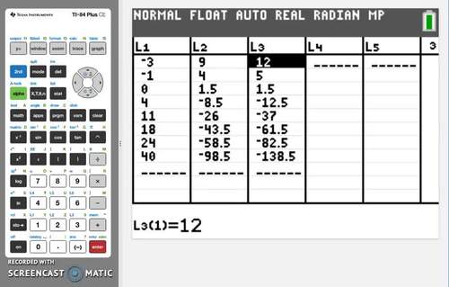 Calculator Workshop #5 - List Features by Tech Know Math | TpT