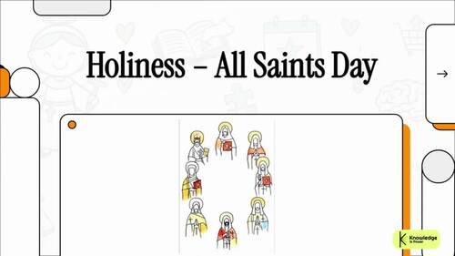 All Saints' Day | Bulletin Board | Young Saints | TPT