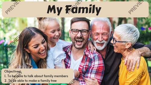 Talking About Family – Beginner Vocabulary & Speaking Activities for ...