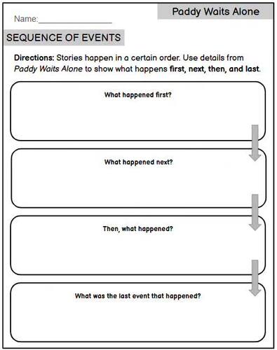 Paddy Waits Alone | Level N | HMH Leveled Reader Companion | 3rd Grade