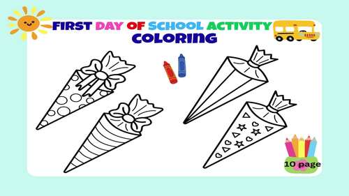 first day of school activities |coloring| back to school by FUN ...