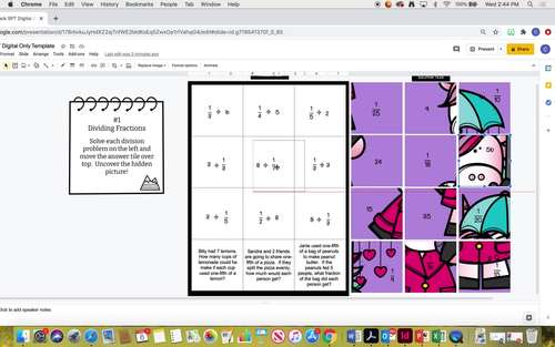 5th Grade Fractions Digital Activities BUNDLE by Catherine and Co