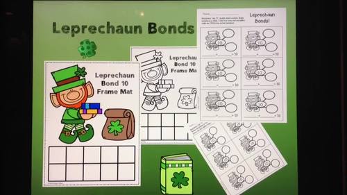March Math and Literacy Centers/Stations by Kindergarten and Clips
