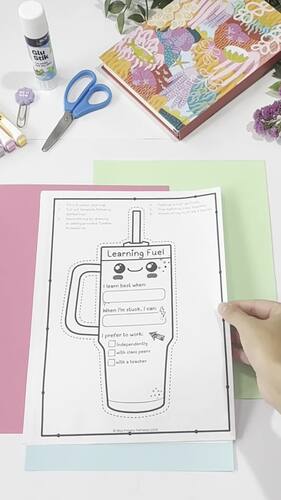 All About Me - 3D Student Tumbler | Back To School Display - First Day ...