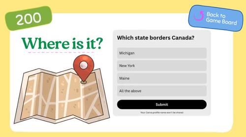 USA 50 States Jeopardy | State Capitals, Landmarks, Cities & MORE! NO PREP!