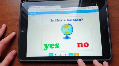 Yes No Questions Boom Cards for Speech Therapy and Autism Set 2 by Angie S