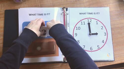 Telling Time Analog and Digital Clock to the Minute Activities or Craft