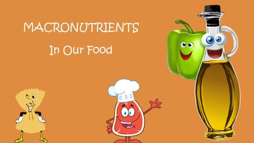 Macronutrients [Powerpoint, Video, Google Slide Lesson] by Teacher In ...
