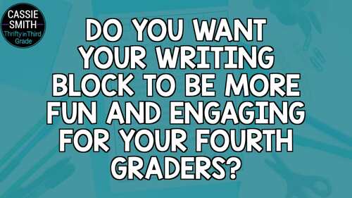Fictional Narrative Writing Unit 4th Grade Graphic Organizer Anchor Charts