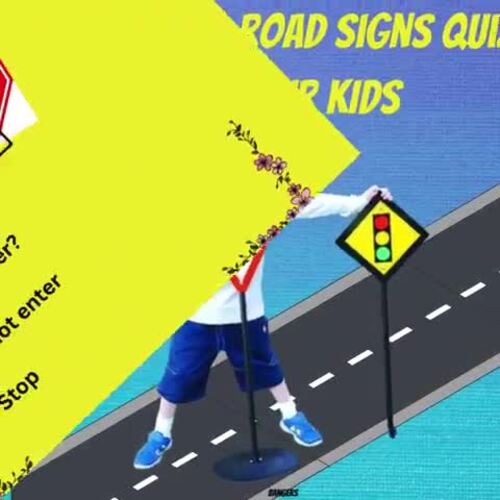 STREET AND ROAD SIGNS QUIZ FOR KIDS by The TPT Learning Camp | TPT
