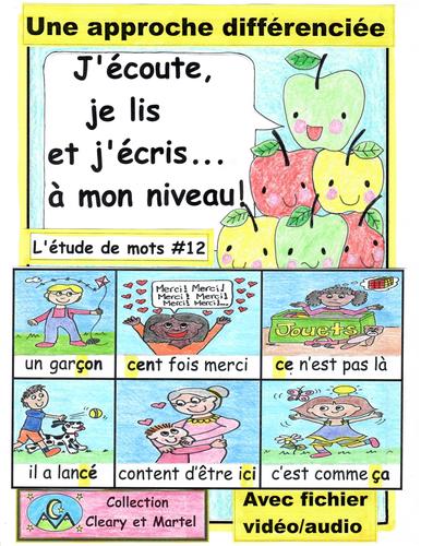 J'écoute, je lis et j'écris...à mon niveau-#18-French-Differentiation ...