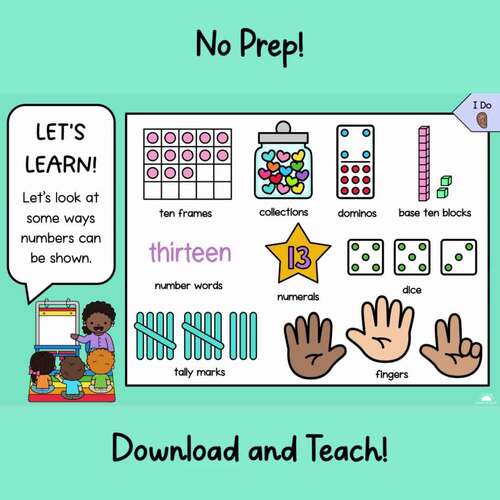 Kindergarten Math / Kinder Morning Math Work / Numbers 11-20 / Number ...