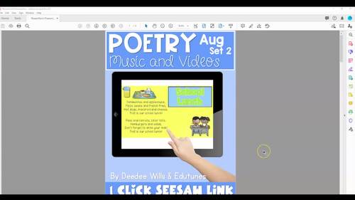 Poetry | Poems 2 Music and Video BUNDLE | TPT