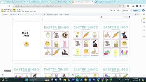Easter Activities with Easter Bingo & Matching Games | TPT