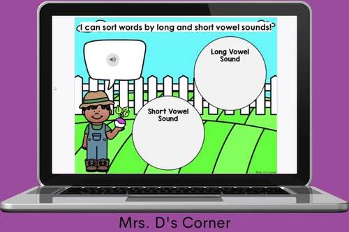 First Grade Foundational Skills Standards-Aligned Digital Activity Bundle