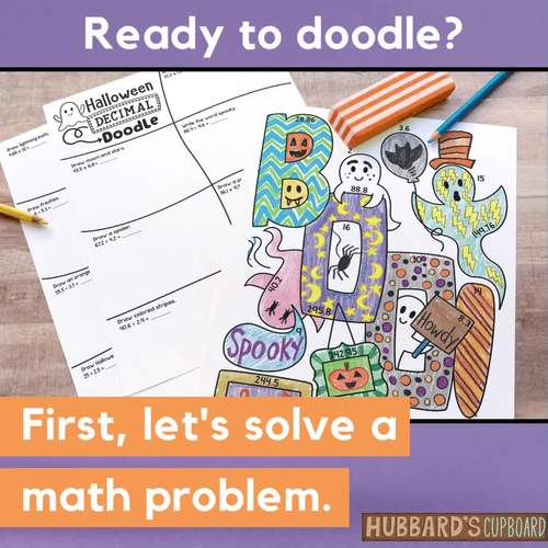 Adding & Subtracting Halloween Decimals Multiplying & Dividing Decimal ...