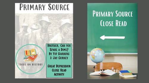 Primary Source - Brother, Can You Spare a Dime? | Great Depression