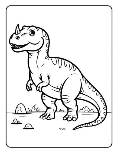 Dinosaur World Coloring Pages | 45 Fun Prehistoric Dino Activity Sheets ...