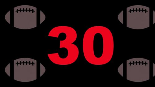 30 Second Timer Football With no Audio by Coach Estrada PE | TPT