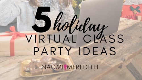 5 Holiday Virtual Class Party Ideas | STEMTech Co. Show | TPT