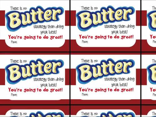 Nutter Butter Testing Motivation Tag- There's no Butter strategy than ...