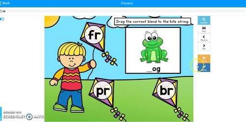 Google Classroom R Blends BOOM Cards™ | Spring Distance Learning