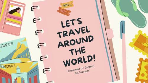 ESL Travel English PPP Lesson – Reading, Vocabulary & Interactive ...