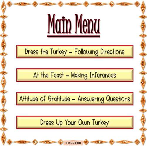 Thanksgiving Build a Turkey BOOM CARDS Interactive Book Series ...