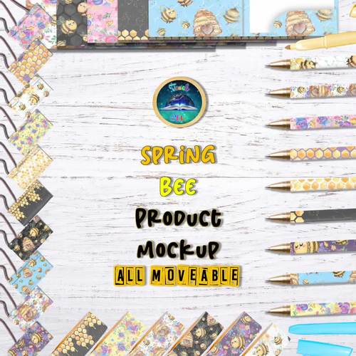 Buzzy Bee BUNDLE Product Mockup| Spring Mock Up Product Images for TpT ...