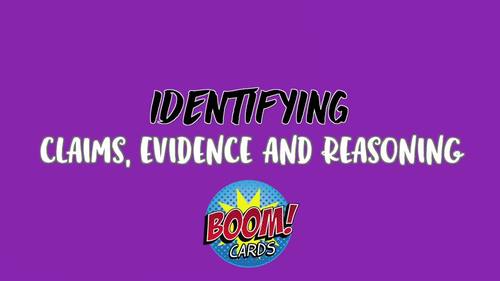 Identifying Claim Evidence Reasoning Activities by Speech Time Fun